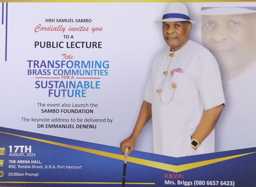 HRH Sambo to commemorate birthday with public lecture, launch of ...